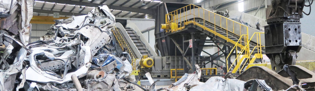 Car Body Shell & Light Metal Scrap Recycling System - Genox USA